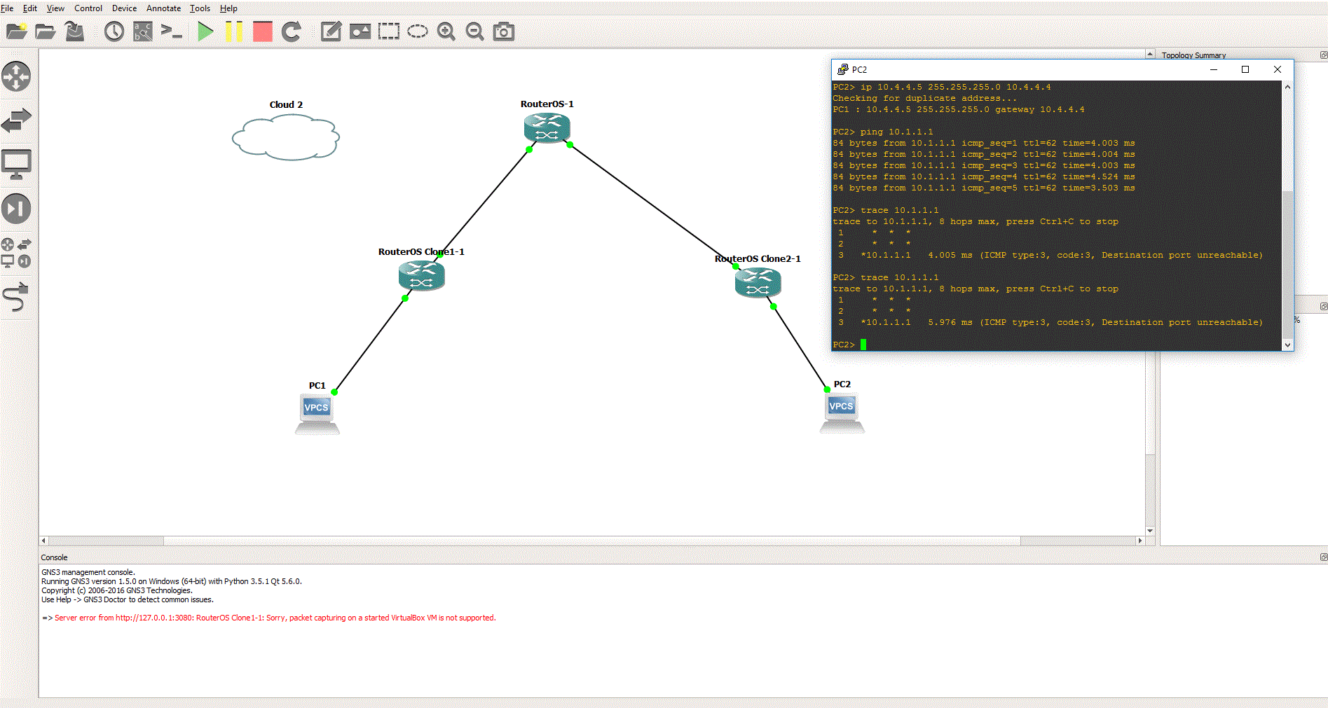 MPLS BGP VPNv4 with OSPF as PE-CPE - Forwarding Protocols - MikroTik community forum